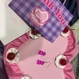 Vintage Style Kawaii Coquette Pink and White Fake Cake Clock With ...