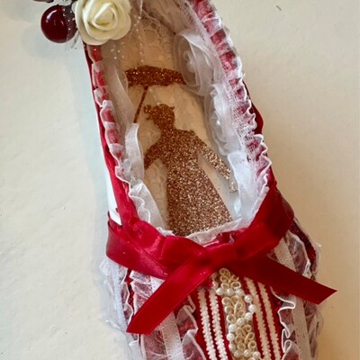 Pointe Shoes Custom Decorated Pointe Shoe/ Ballet Ornament - Etsy