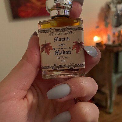Magick of Mabon Ritual Oil Wheel of the Year Oil, Witches Sabbat Oil ...