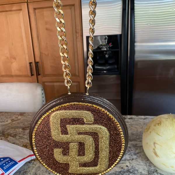 San Diego Padres Chain San Diego Turnover Necklace Padres Chain Padres ...