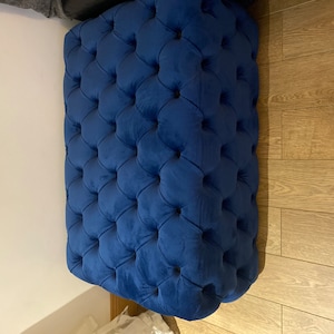 Handmade Chesterfield Footstool Ottoman Storage Box in New - Etsy UK