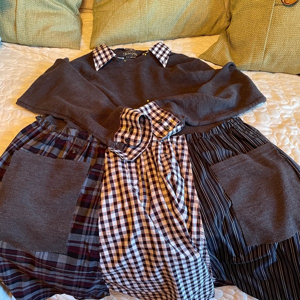 Long Tunic DIY - PDF Sewing Tutorial - Sewing DIY for Women - Upcycled ...