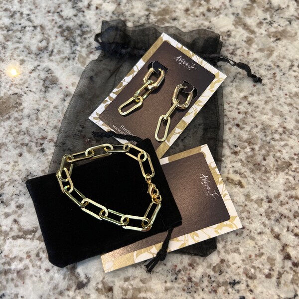 Silver Toggle Necklace, Chunky Paperclip Chain Choker, Layering ...