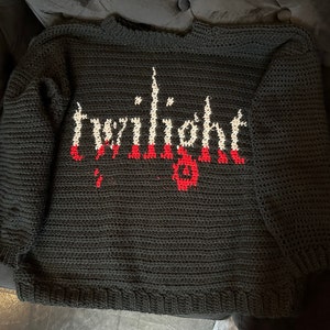 Twilight Crochet Sweater Digital Pattern - Etsy