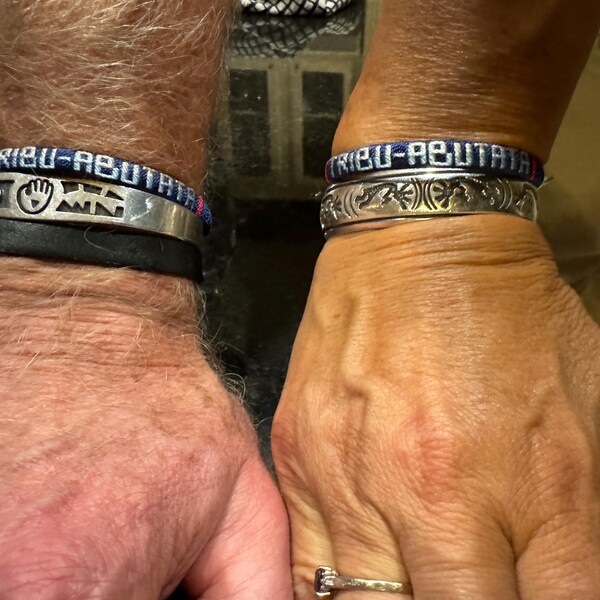 Tribal Mexican Friendship Bracelets, Aztec Patterned Handwoven ...