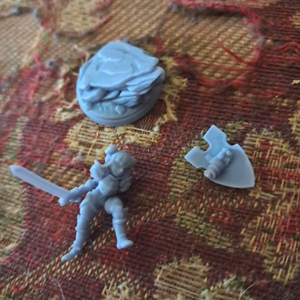 Corpses / Dead Body Scatter 28mm 32mm Resin Print Miniature Dungeons ...