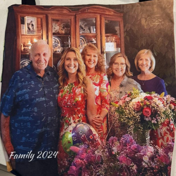 Book Tote Bag, Book Tote, Cute Reading Bag, Tote Bag Gift, Vibrant ...