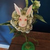 Alice in Wonderland non Talking Flowers white Rabbit Character Series ...