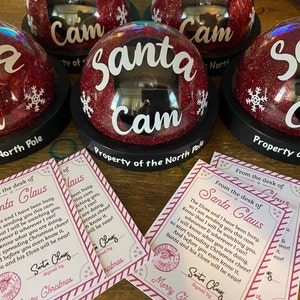Santa Nightlight Letter, Santa Cam Letter, Santa Nightlight, Santa ...