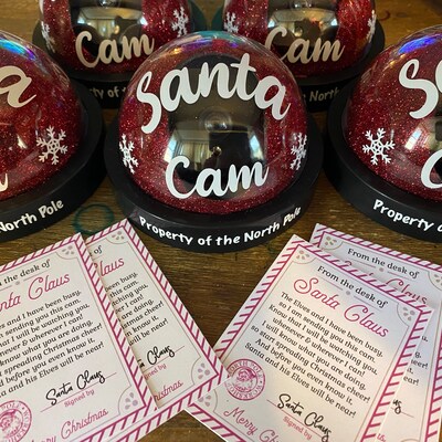 Santa Nightlight Letter, Santa Cam Letter, Santa Nightlight, Santa ...