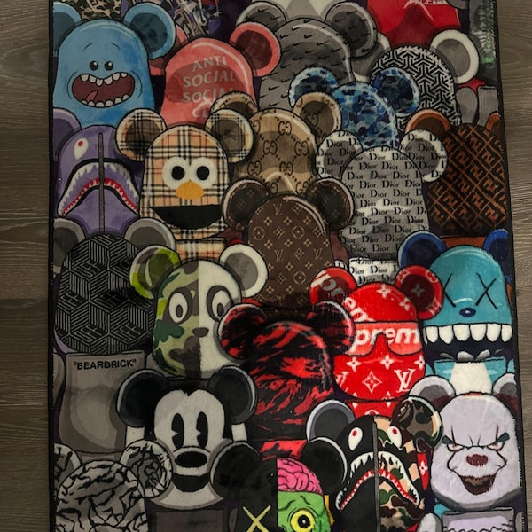 Halloween Rug, Black Cat Rug, Pumpkin Rug, Trick or Treat Rug ...