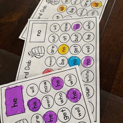 26 Printable Alphabet Uppercase Dab It Worksheets Preschool-kdg Phonics ...