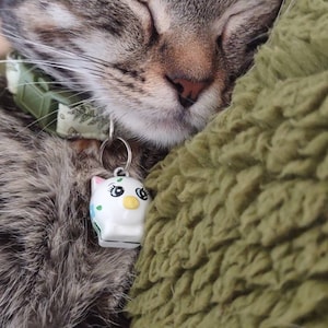 UGLY Bells for Pet Collar Chipped Jingle Bell for Cat Collar Character ...