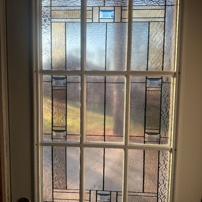 Medieval Stained Glass Window Film Antique Stain Glass Self Adhesive ...