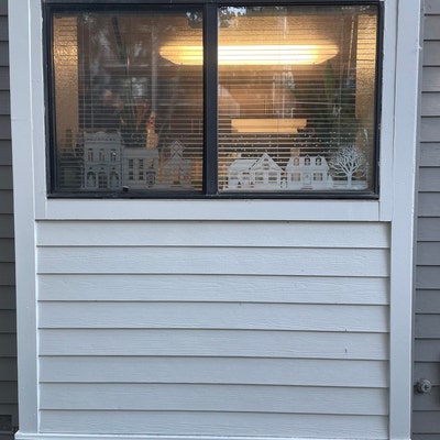 Photorealistic Autumn Leaves Corners Shop Window Stickers set - Etsy