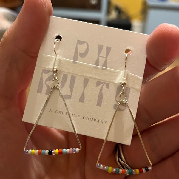 14k Gold Filled Booty Earrings, Funky Unique Statement Jewelry, Elegant Body Handmade Wire Gifts ...