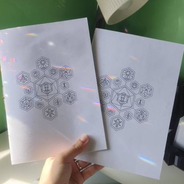 D&D 5e Character Book + Character Sheet (A5 and Half Letter Booklets ...