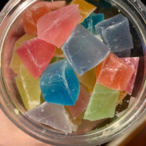 Vegan Kohakutou Jelly Candy,edible Crystal Quartz, Japanese Kohakutou ...