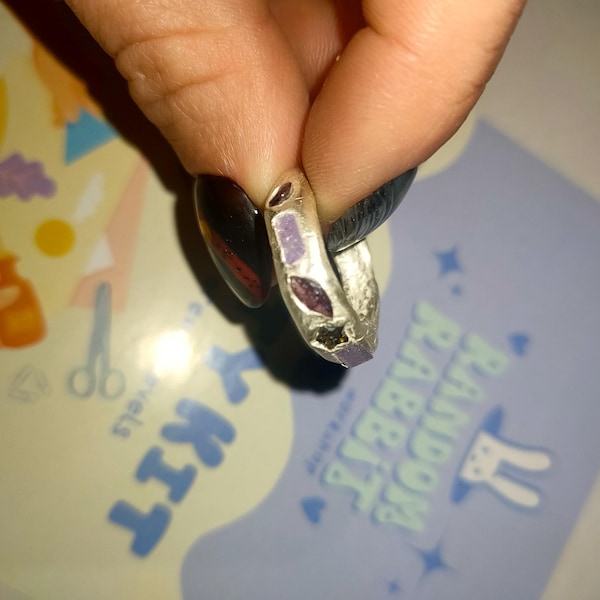 Silver Clay Ring Homemade Kit - Etsy