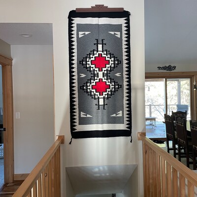 Navajo Inspired Southwest Kilim Wool Rug 32 X 64 - Etsy
