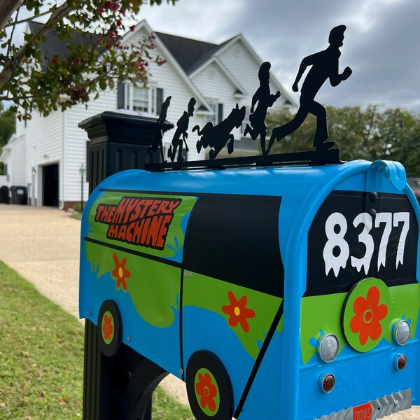 Large-size Mailbox Camper Van Mailbox (VW Camper Van Vibes) Custom. I ...