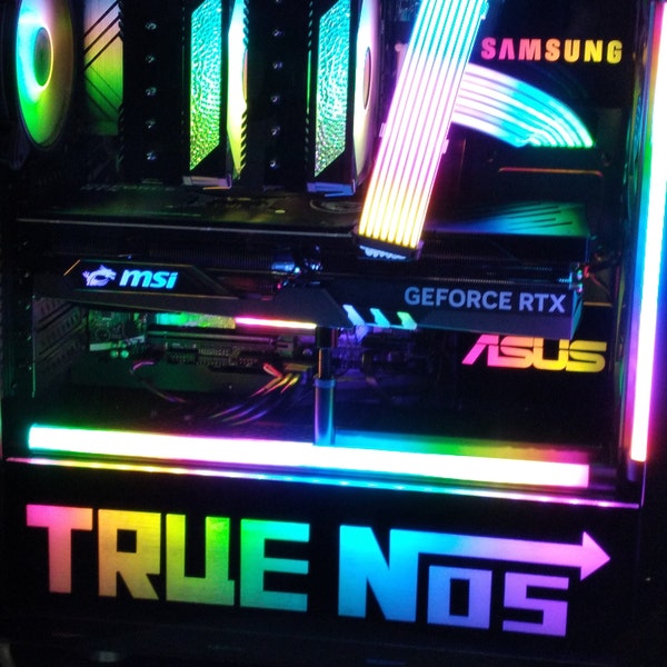 Custom Pc Plate, Gaming Computer Custom RGB Psu Cover Plate, PSU Shroud ...