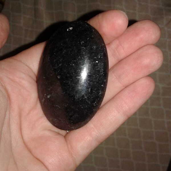 COPPERNITE Crystal Palm Stone - Worry Stone, Self Care, Healing ...