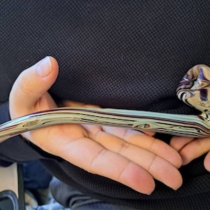 Wood Grain Gandalf Pipe Glass Wizard Pipe Lord of the Rings Pipe Hobbit ...
