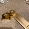 Drawer Knobs and Pulls, Invisible Rectangle Pulls, Ring Knobs, Gold Pull,dresser Knobs, Gold ...