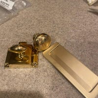 Drawer Knobs and Pulls, Invisible Rectangle Pulls, Ring Knobs, Gold ...