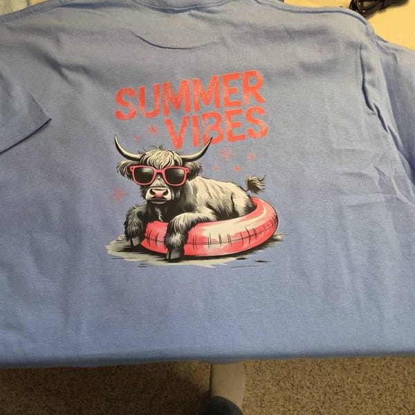 Patriotic American DTF Transfer, Retro American Flag Ready to Press ...