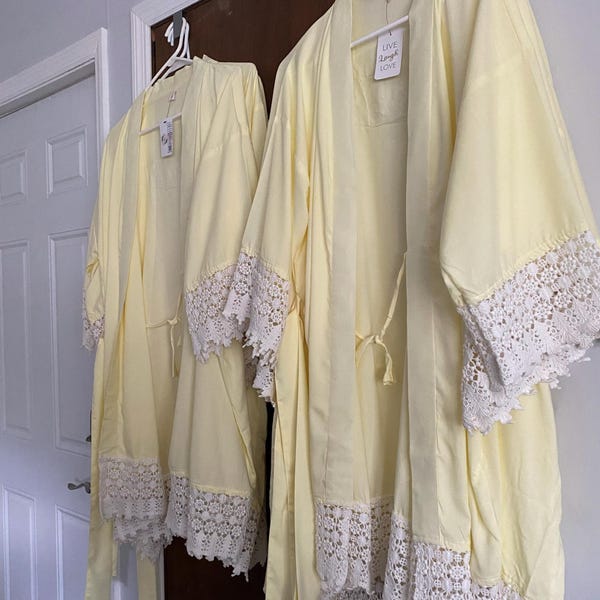 Avocado Green Bridesmaid Robes in Silk Satin Long Robes in Ankle Floor ...