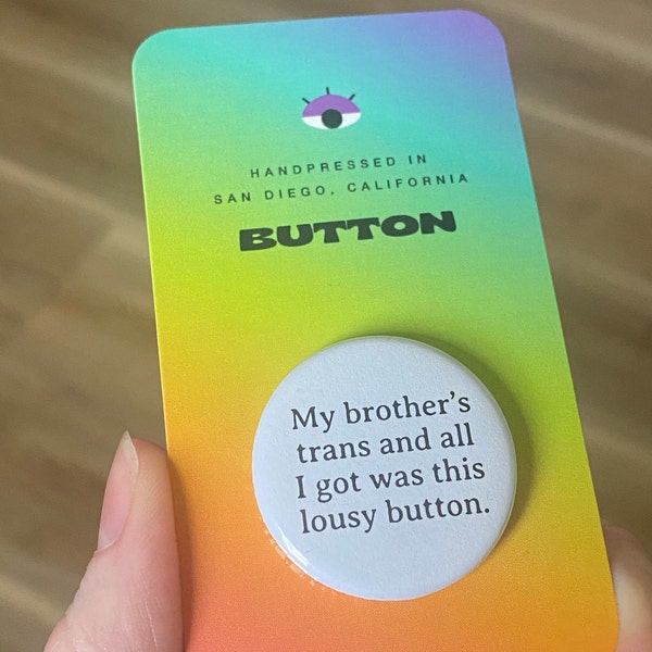 LGBTQ Lowkey Ominous do Ask, Do Tell Pin-back Button Lesbian Gay ...