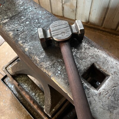 Blacksmith Hot Punch Rounding Hammer 2.2lb Square Punch - Etsy