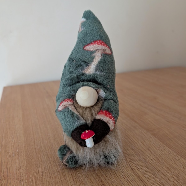Handmade Limited Edition Toadstool Gonk, Designed by Forever Gnomes UK ...