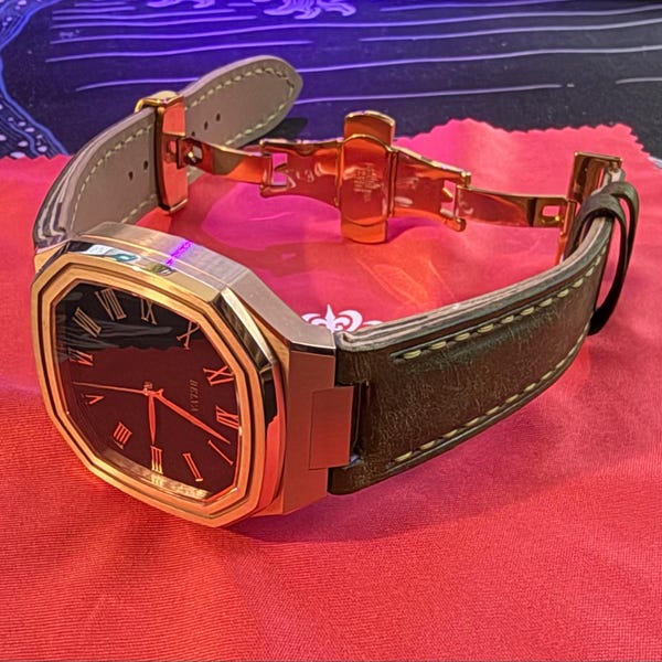 Corner Notched, Center Notched Watch Strap From Pueblo Leather - Etsy