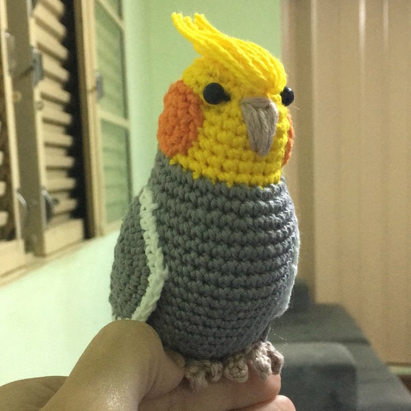 Crochet Parrot DIY Pattern for Bird Tutorial PDF Instruction Amigurumi ...