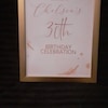 Personalised Womens Girls Birthday Party Welcome Sign - A2, A3 or A4 ...