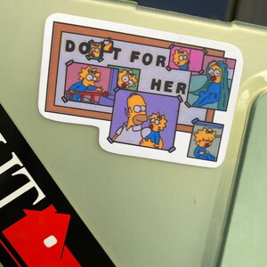 The Simpsons Vinyl Sticker Blinky the Fish Three-eyed Fish Laptop Decal ...