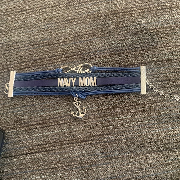 Personalized Navy Anchor/anchor Welcome Wreath/navy Moms/anchor Door ...