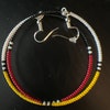 Native American Style Medicine Wheel Hoop Earrings - Etsy