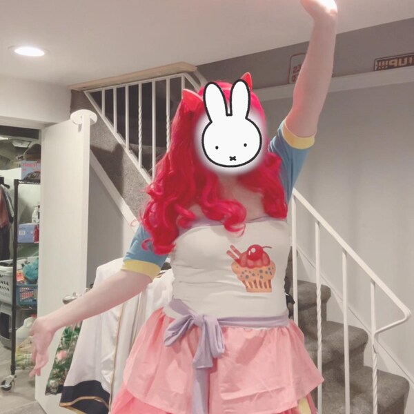My Little Pony Skirt Pinkie Pie MLP Fim Cosplay Your Size Kawaii - Etsy