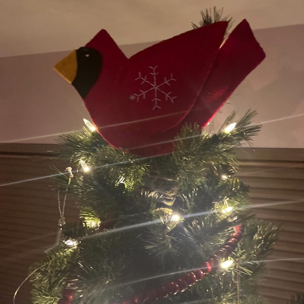 Gnome Christmas Tree Topper, Tree Topper, Felt Tree Topper - Etsy