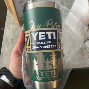 20oz 360 Tulip 2.0 Design Laser Engraved on a Yeti Tumbler - Etsy