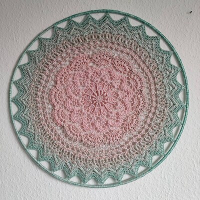 GOLDEN AUTUMN Crochet Mandala PDF Pattern charts/diagram - Etsy
