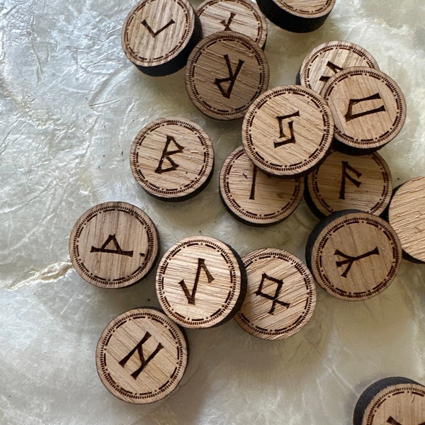 Viking Rune Set, Elder Futhark Runes, Pocket Rune Set, Norse, Nordic ...