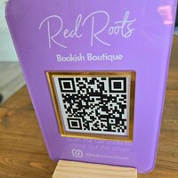 Mini QR Code Social Media Display Sign Facebook Instagram Business Sign ...