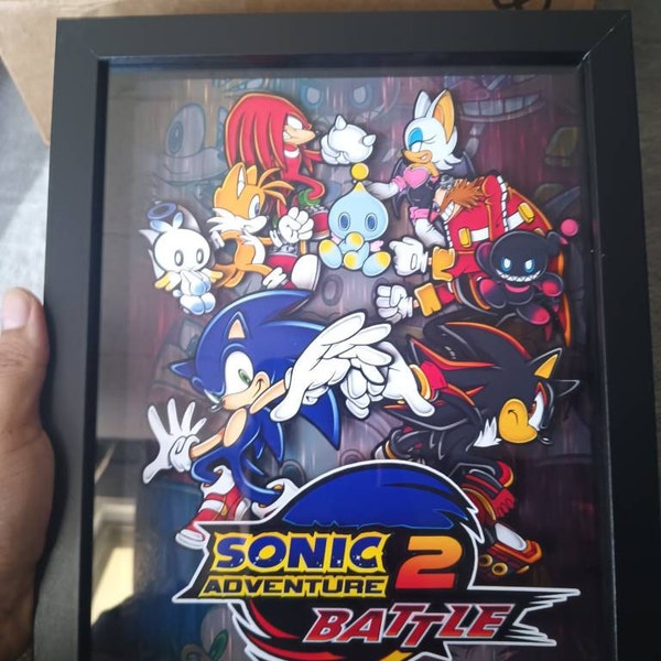 SA2B Dry Lagoon Rouge 3D Diorama Cube - Etsy UK