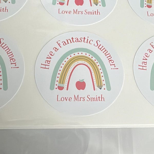 Thank You for Helping Me Grow Stickers, Thank You Teacher Stickers ...