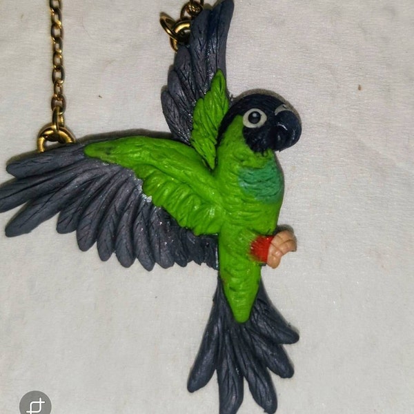 Budgie Parakeet (melopsittacus Undulatus), Handmade, Parrot Figurine ...